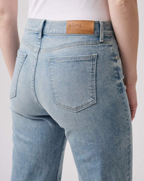 The Malibu Wide Denim | Pebble – elims